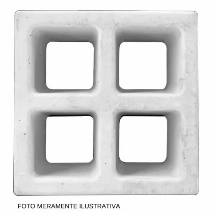 Elemento Vazado 4 Furos